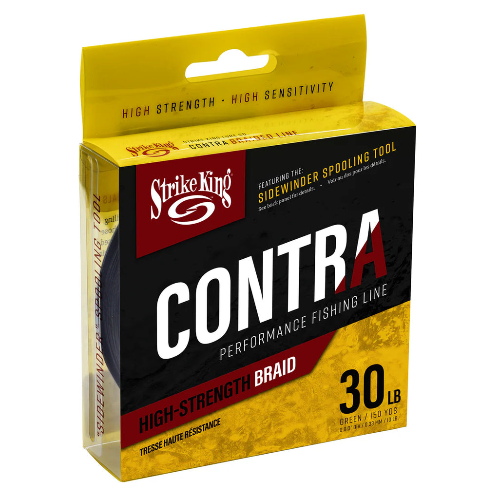 Strike King Contra Braided Line 150yds – Fishing Tackle Store